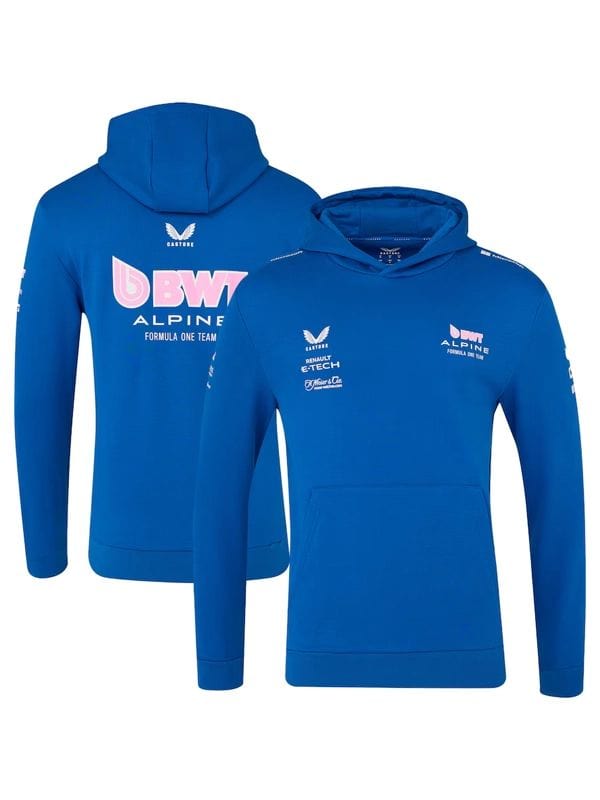 Alpine F1 Team 2025 Pull on Hoodie Blue – Winter Whirl