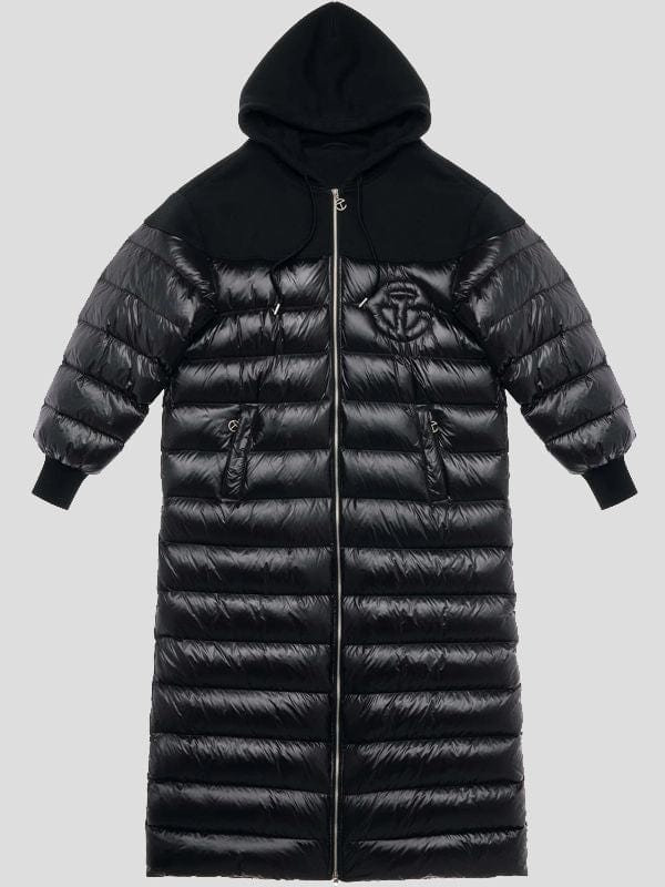 Telfar Puffer Jacket Coat Black – Winter Whirl